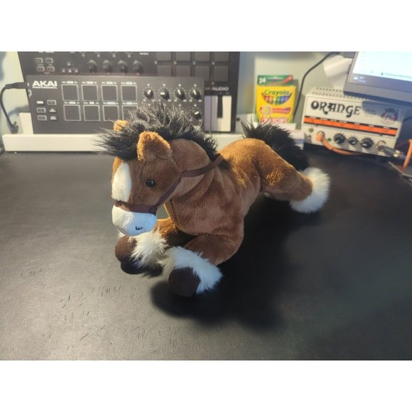 Gund | Toys | Gund Plush Horse Fanning Stuffed Animal Brown Palomino ...